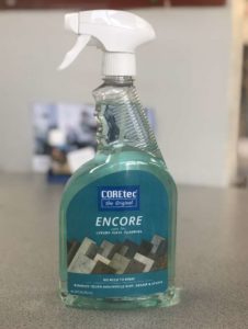 COREtec Encore Floor Cleaner | McCurley's Concord Flooring Center Inc