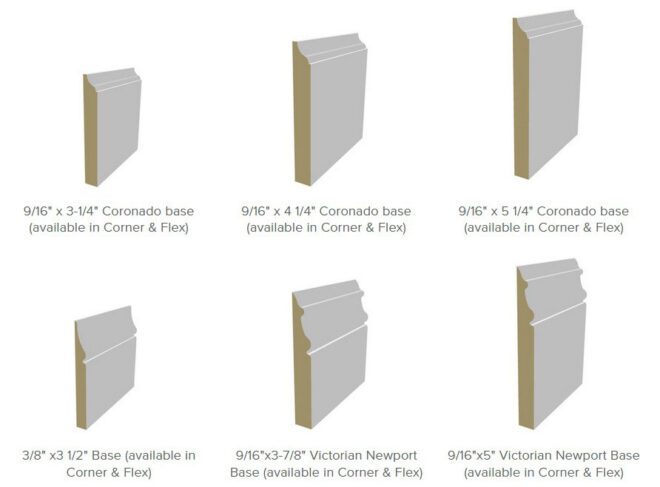 MDF Moldings | McCurley's Concord Flooring Center Inc