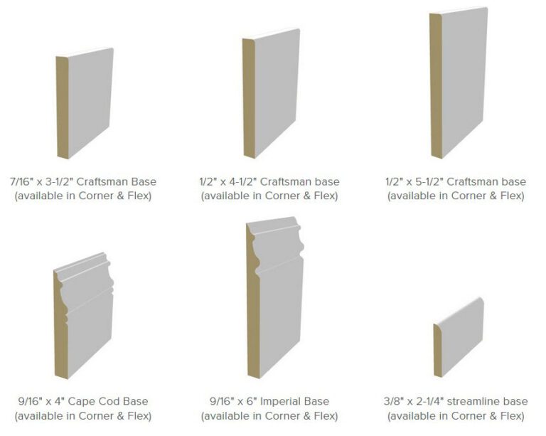 MDF Moldings | McCurley's Concord Flooring Center Inc